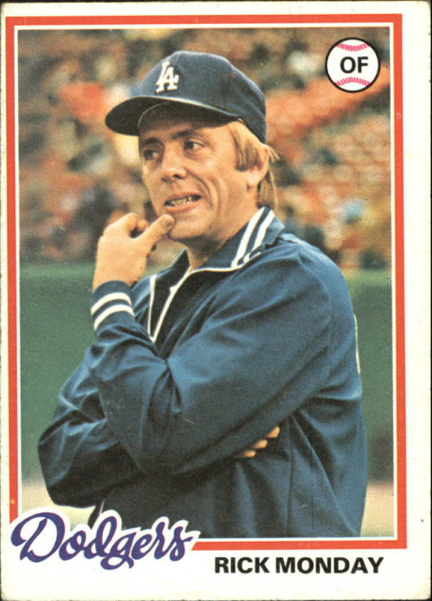 1978-Topps-Rick-Monday – Wax Pack Gods