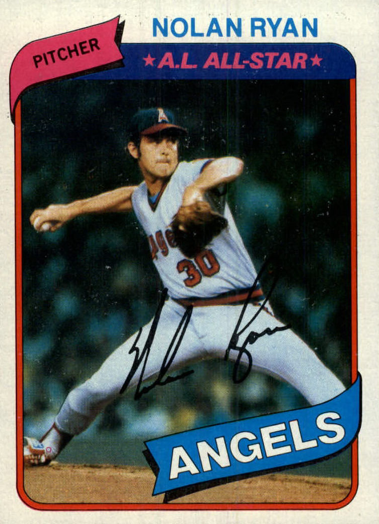 1980 Topps Nolan Ryan Wax Pack Gods 1980 Topps Nolan Ryan Wax Pack Gods
