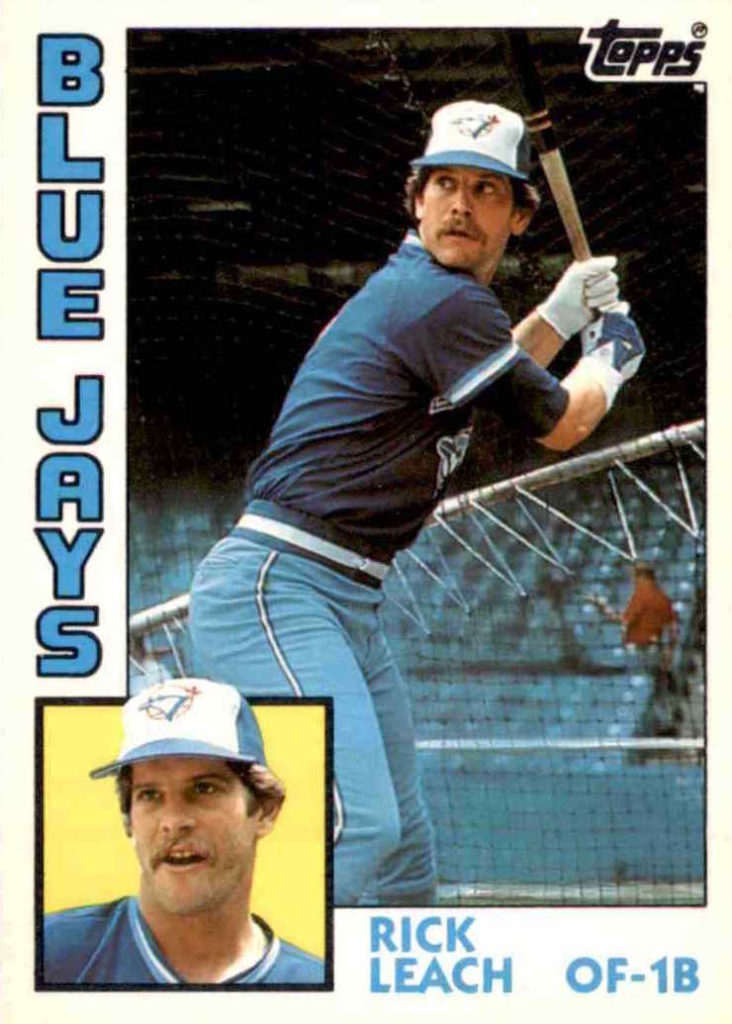 1984 topps traded rick leach – Wax Pack Gods