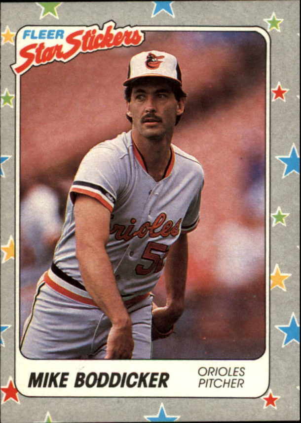 Mike Boddicker and His Baseball Cards Are Suspicious of You – Wax Pack Gods