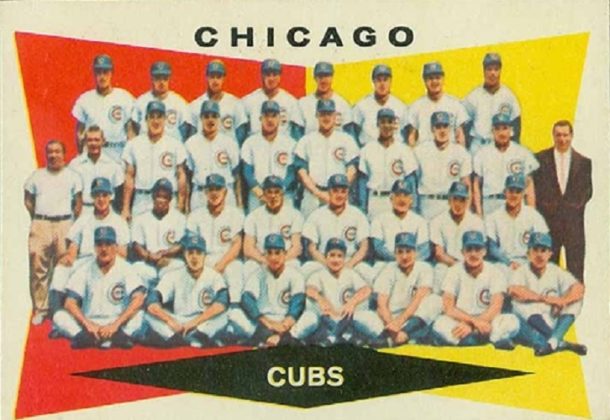 1960 Topps Chicago Cubs Team Card – Wax Pack Gods