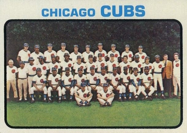 1973 Topps Chicago Cubs Team Card – Wax Pack Gods