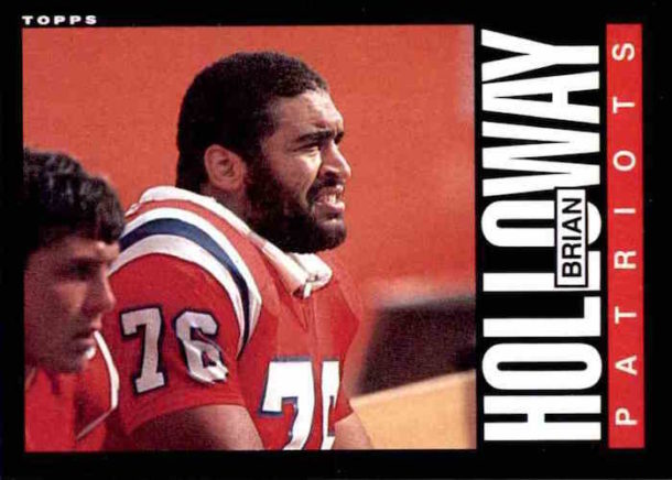 1985 topps brian holloway – Wax Pack Gods