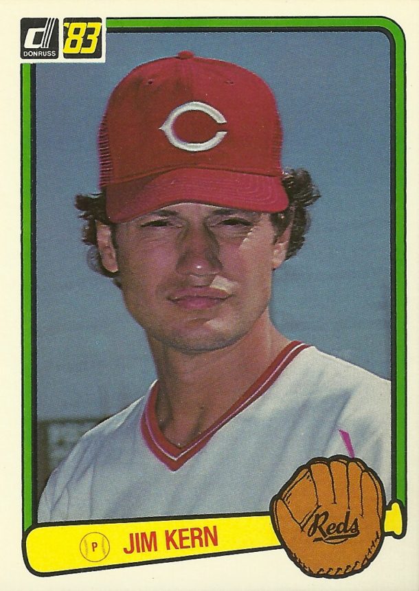 1983 Jim Kern Baseball Cards and Things You Don’t Know – Wax Pack Gods