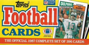 1987 Topps Football Cards – 11 Most Valuable – Wax Pack Gods